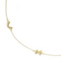 Pasta Obsessed Necklace, Yellow Gold Plated - Delicacies